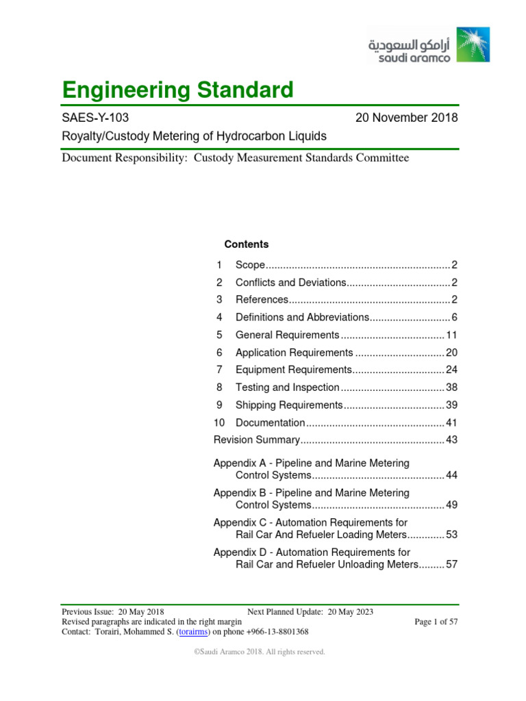 Saes y 103 | PDF | Barrel (Unit) | Valve