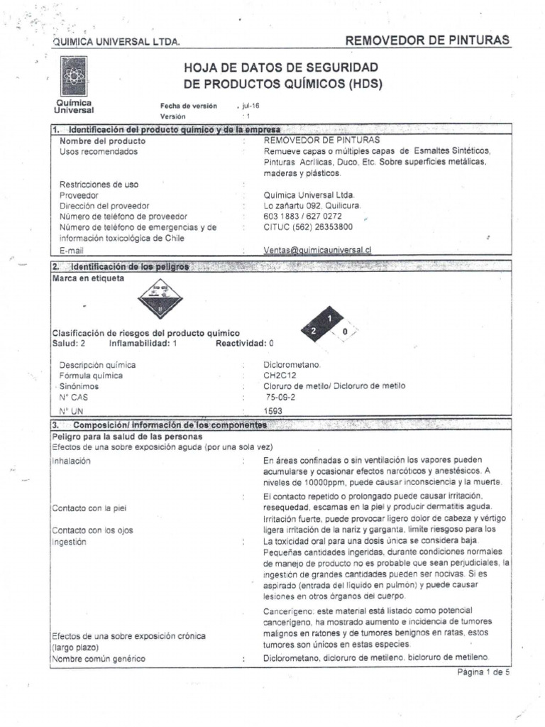 Removedor De Pintura Pdf