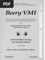 Beery VMI - Manual | PDF