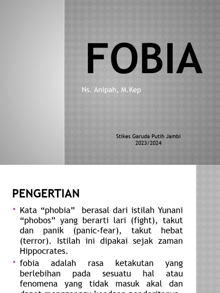 Fobia | PDF