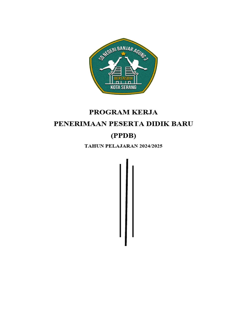 Program Kerja PPDB | PDF