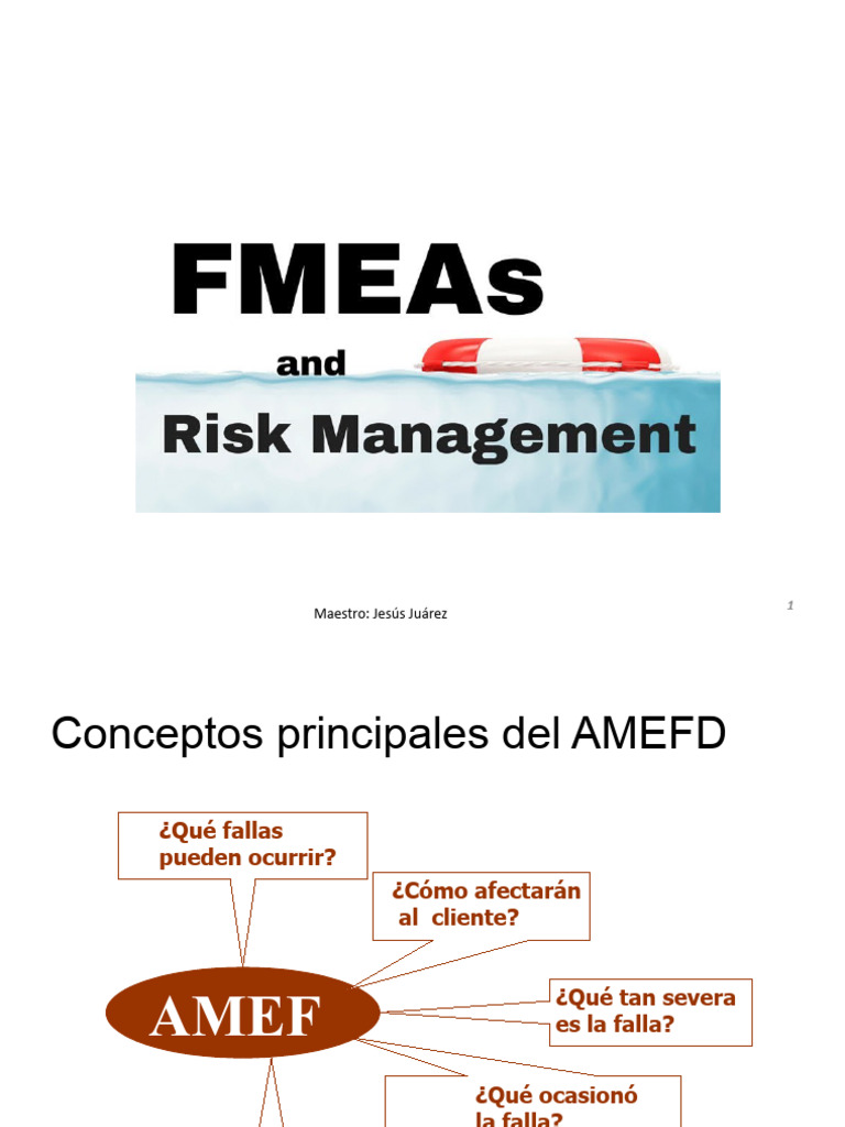 Curso AMEF de Proceso - Mejorado | PDF | Diseño | Ingeniería de confiabilidad