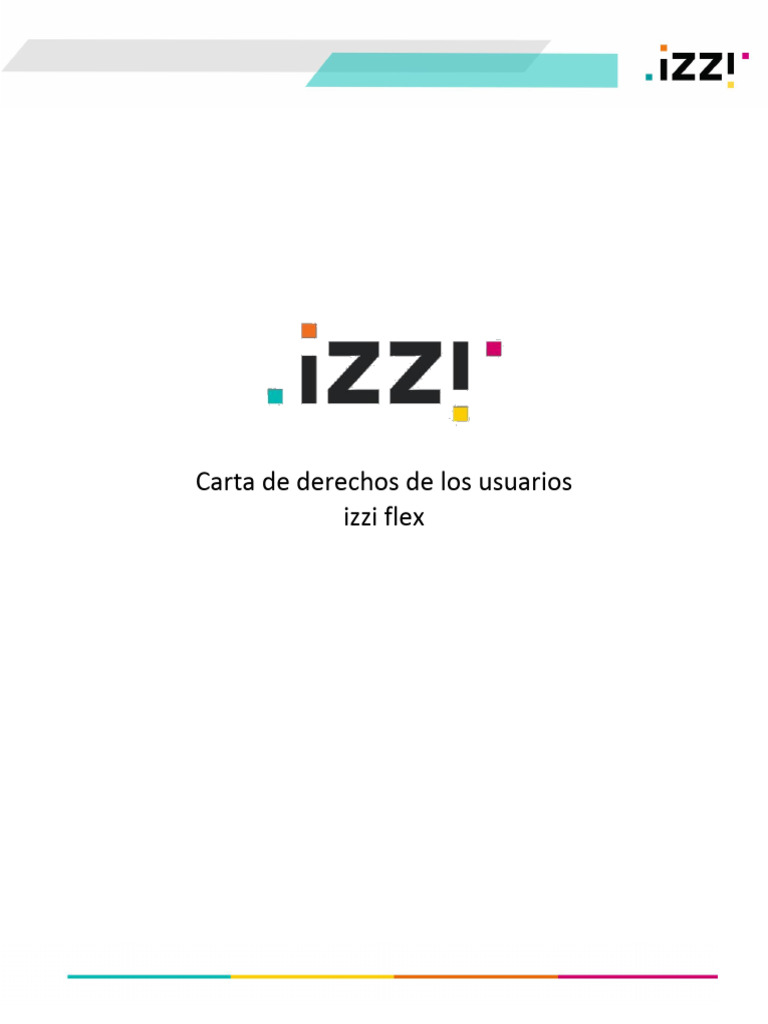 Izzi Flex Carta de Derechos de Los Usuarios | PDF | Accesibilidad