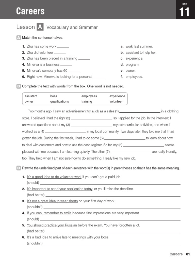 World English 3E - L2 Unit 11 - Workbook | PDF | Artificial Intelligence | Intelligence (AI ...