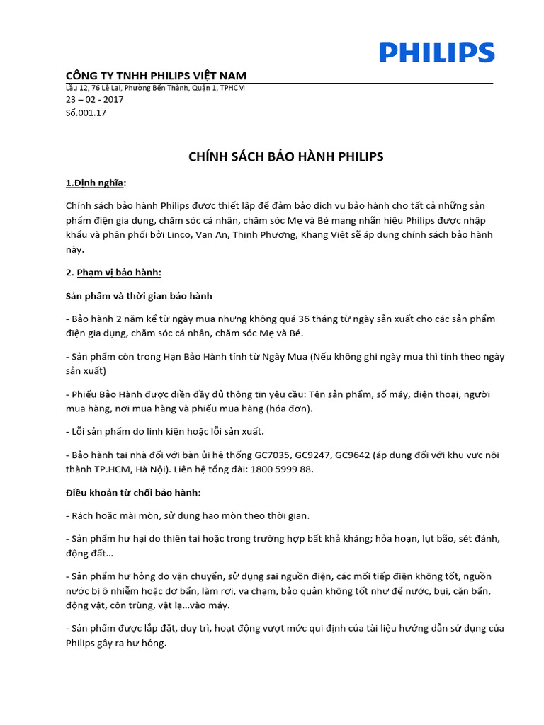 Chinh - Sach Bao - Hanh - Philips - 2017 | PDF