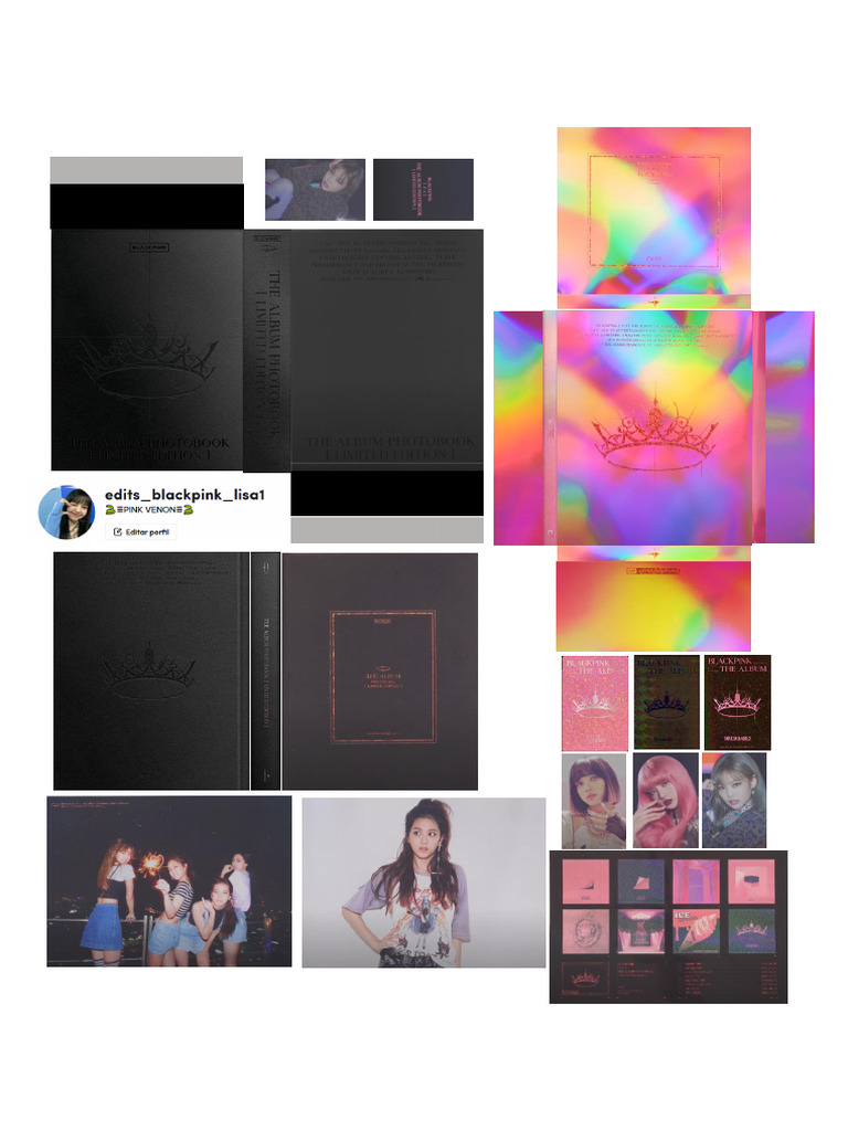 Blackpink 4+1 the Album Limited Edition Photobook | PDF