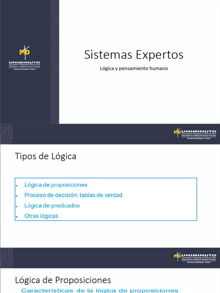 Presentación 2024 - Logica Proposicional | PDF