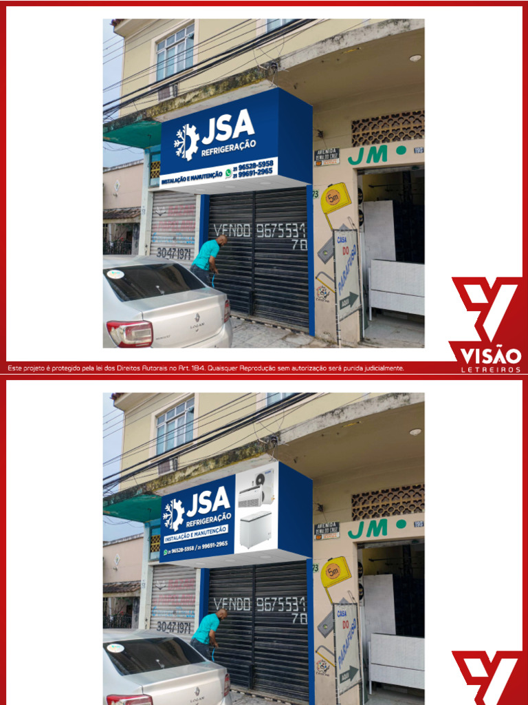 JSA Refrigeração - Layout | PDF