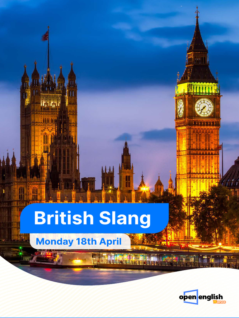 Open English British Slang | PDF | Slang | English Language