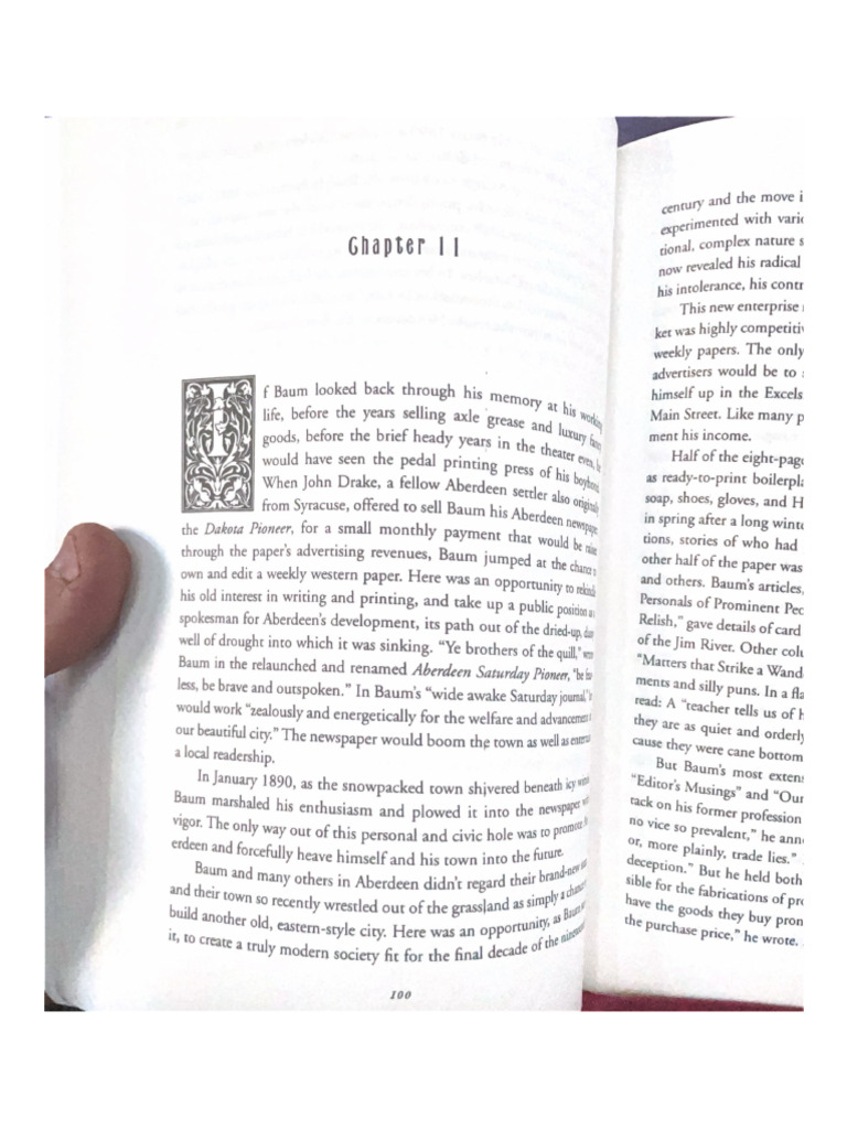 His Old Interest in Writing and Printing, and Take Up A Public Position ...