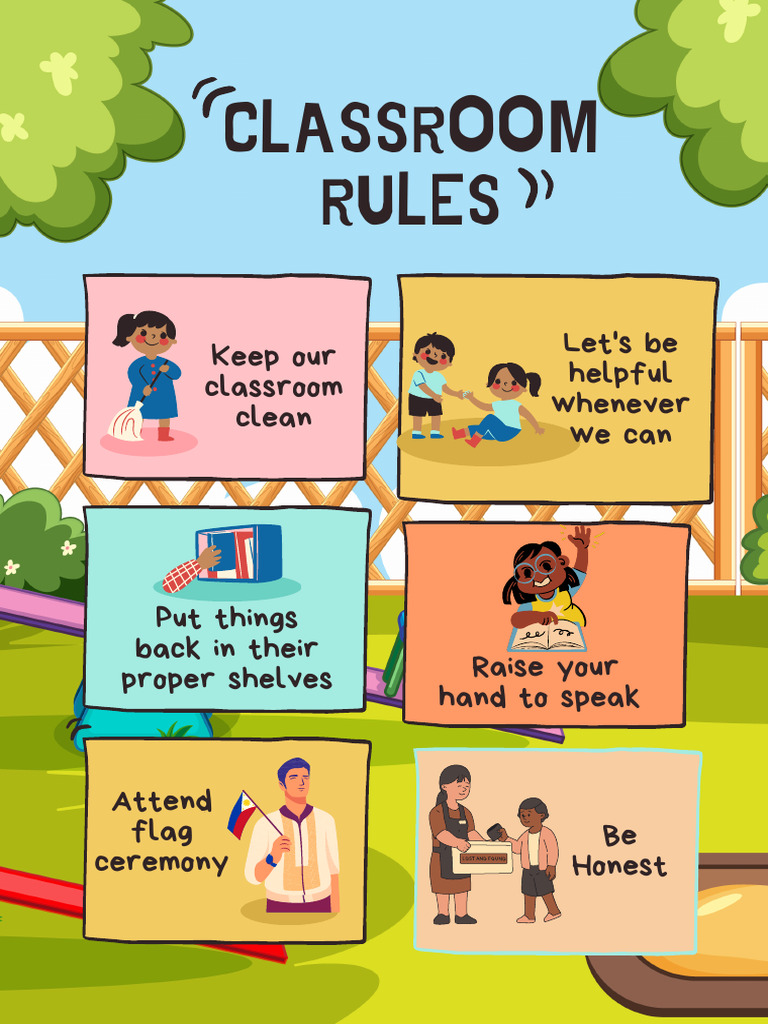 Classroom Rules for a Positive Environment | PDF | Career & Growth ...