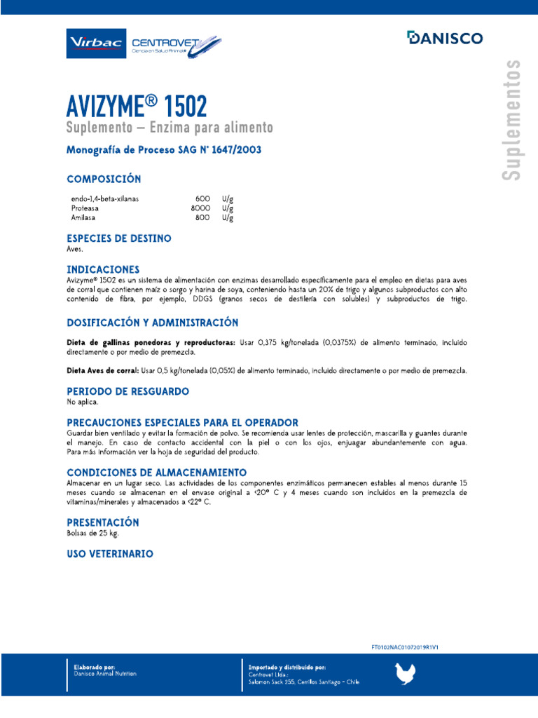 FT Avizyme 1502 | PDF