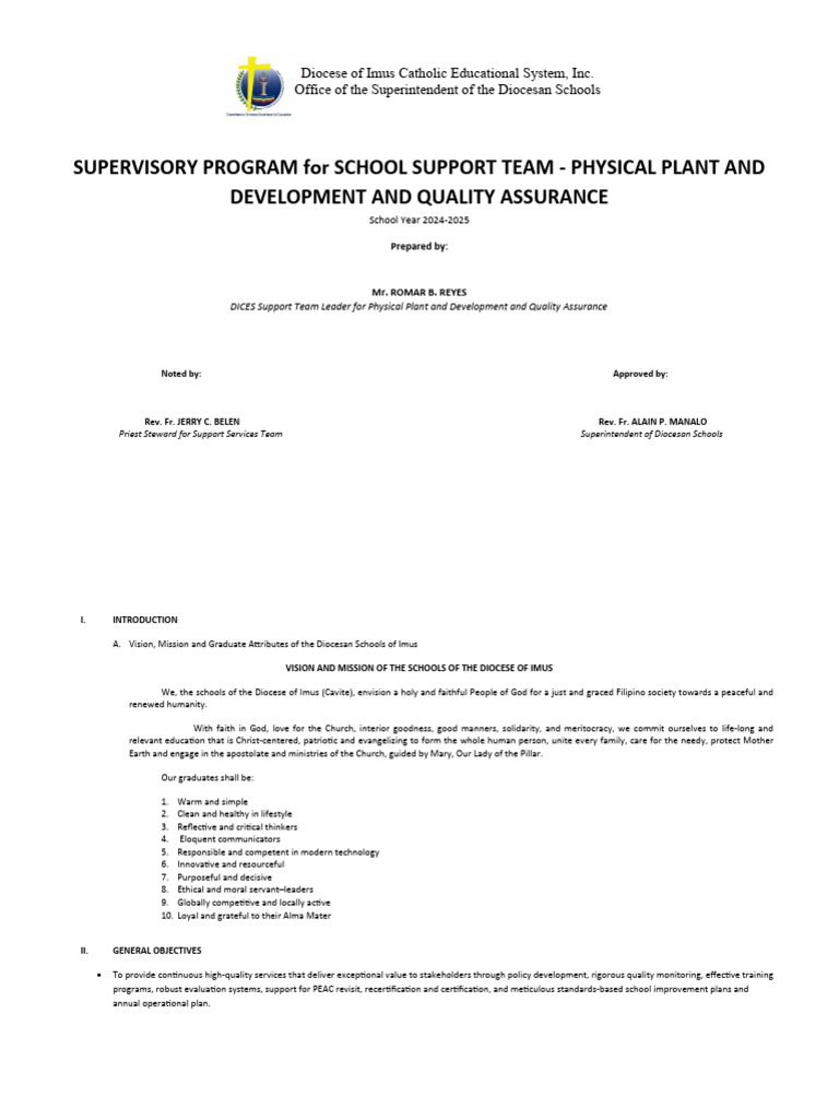 School Level Support Team SP PP and DQA 2024 2025 | PDF | Regulatory ... School Level Support Team SP PP and DQA 2024 2025 | PDF | Regulatory ...