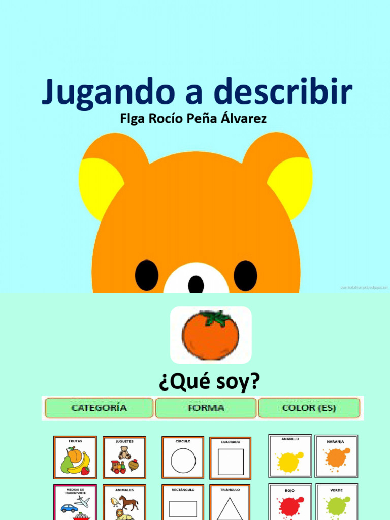 Jugando A Describir | PDF