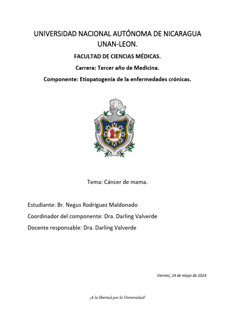 Infografía Sobre Cáncer de Mama. NRM | PDF | Cáncer | Cáncer de mama