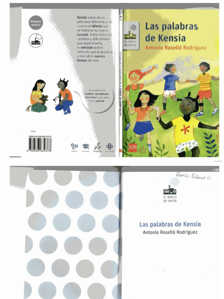 Libro Las Palabras de Kensia | PDF