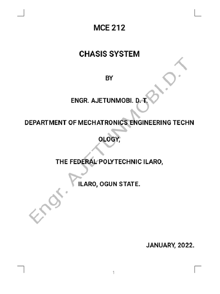 MCE 212 Phoenix | PDF