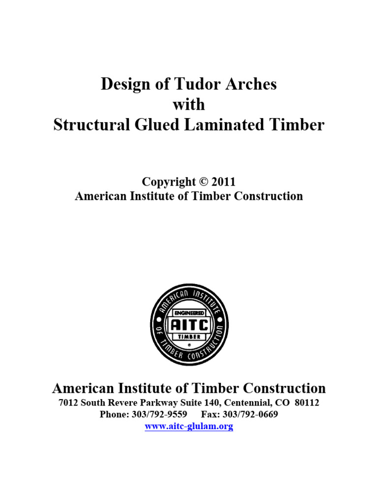 Design of Tudor Arches | PDF | Buckling | Bending