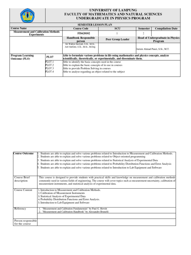 RPS Measurement and Calibration Methods Experiments | PDF | Statistics ...