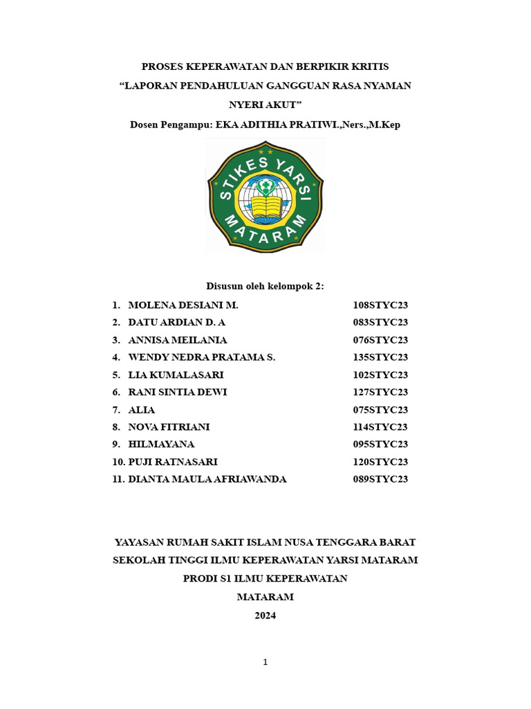 LPLK Berpikir Kritis-1 | PDF | Pengembangan Diri | Kesehatan Holistik