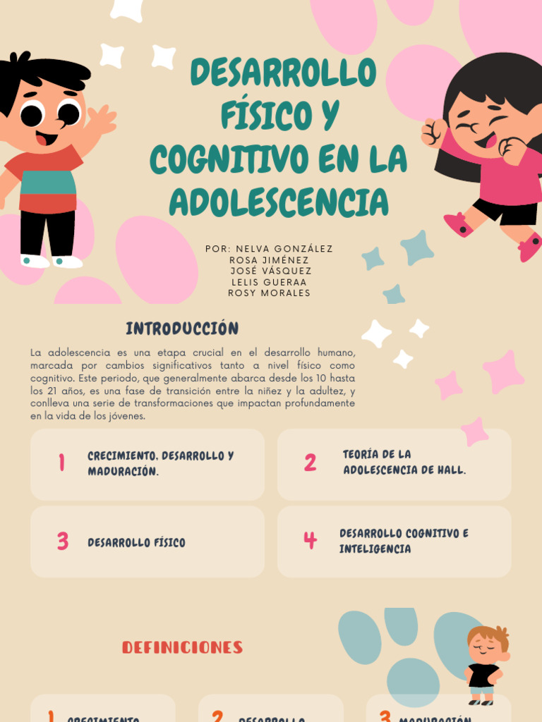 Desarrollo Físico y Cognitivo en La Adolescencia | PDF | Adolescencia | Ciencias del comportamiento