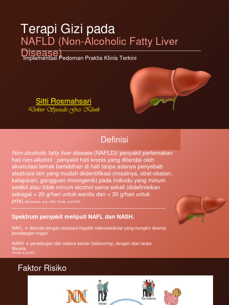 Terapi Gizi Pada NAFLD (Non-Alcoholic Fatty Liver - Edit | PDF ...
