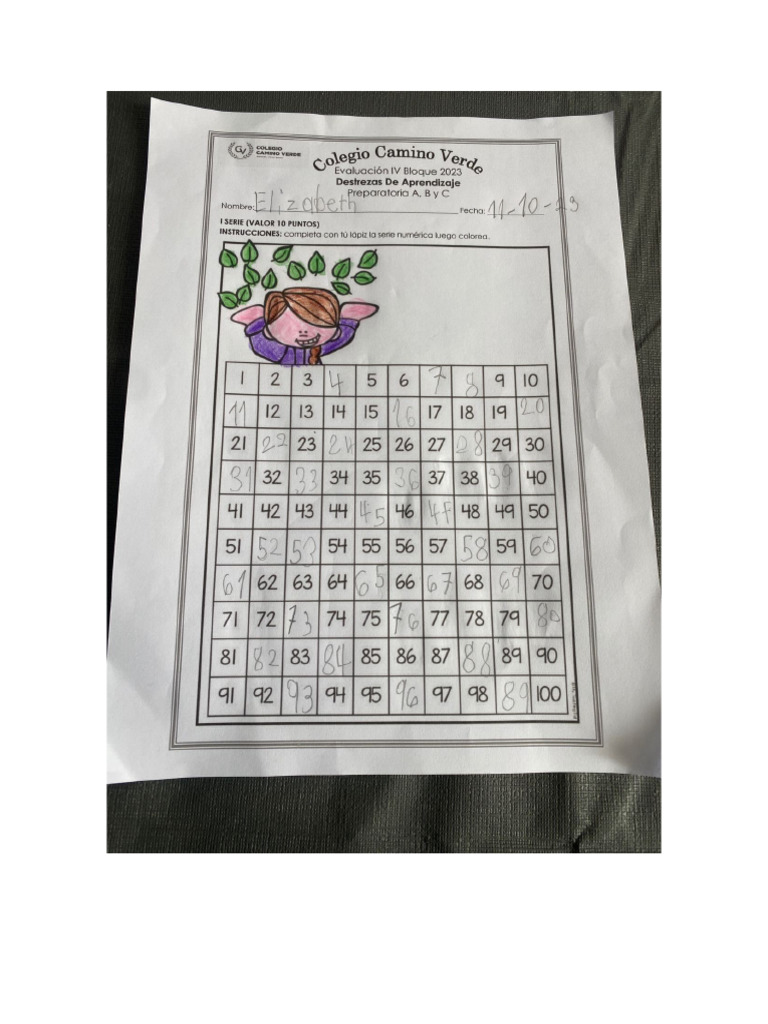 Examen 1 de Destrezas de Aprendizaje Elizabeth | PDF