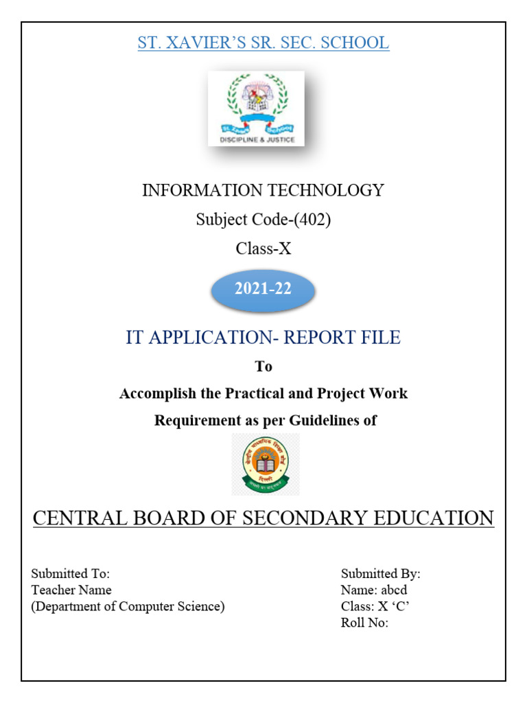 project first page new | PDF | Computing