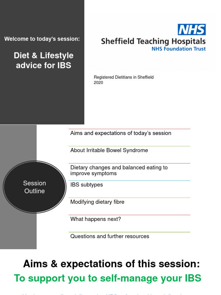 First Line Ibs Group Patient Pdf Irritable Bowel Syndrome Dietary