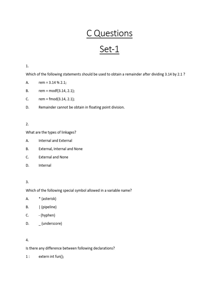 Programming Apti | PDF | Pointer (Computer Programming) | Integer ... Programming Apti | PDF | Pointer (Computer Programming) | Integer ...