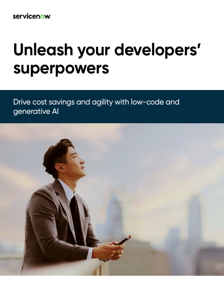 Unleash Developer Superpowers with Low-Code | PDF | Application Software | Artificial Intelligence