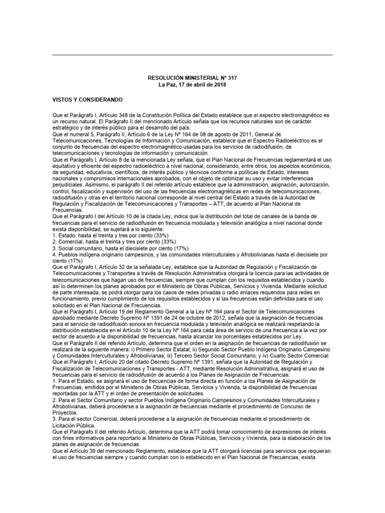 317(2) | Descargar gratis PDF | Telecomunicaciones | Radiodifusión