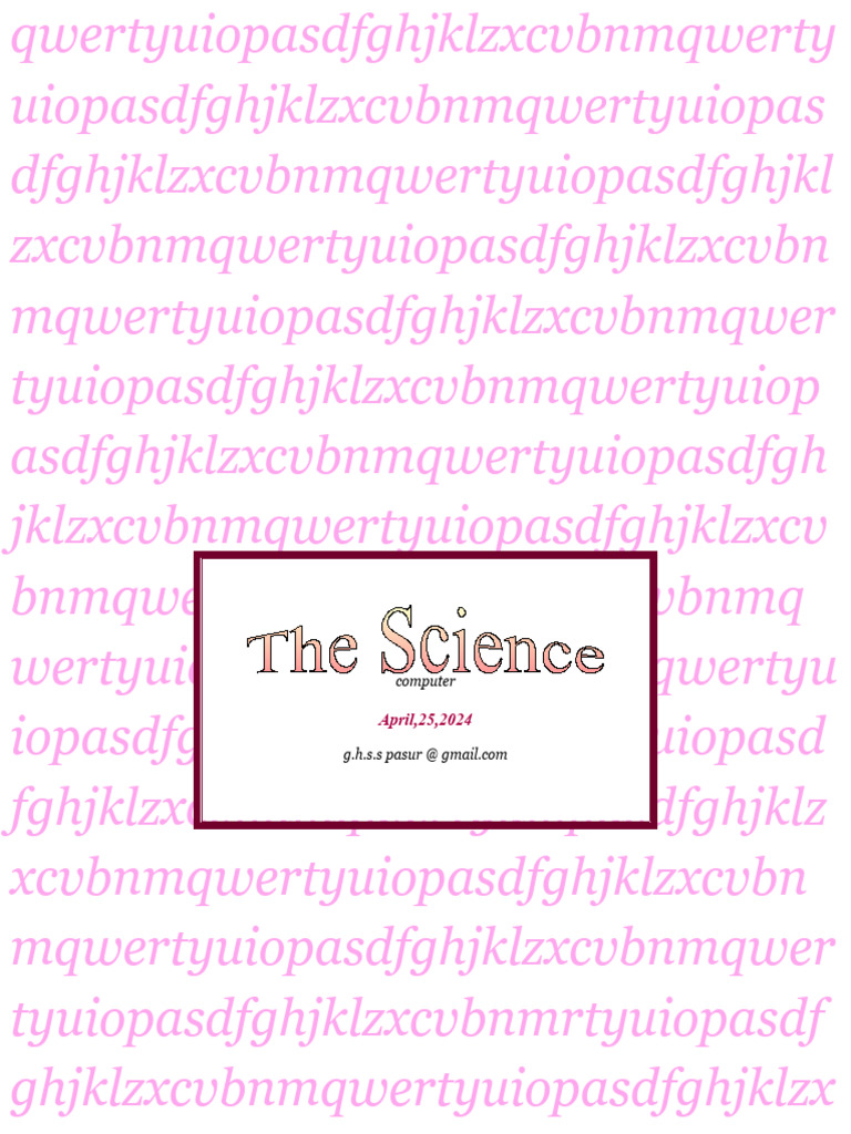 Boobesh 05 | PDF | Page Layout | Computing