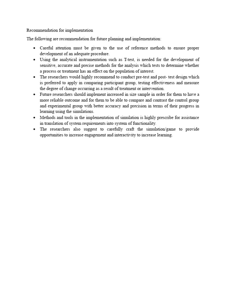 Recommendation | PDF | Computers