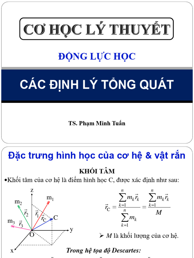 C - 03 (Bo Sung 3) Cac Dinh Ly Tong Quat Cua Dong Luc Hoc | PDF