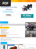 PV-Elite Pressure Vessel Design Guide | PDF | Technical Drawing | Pipe ...