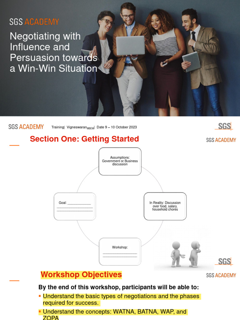 Negotiating With Influence and Persuasion Towards A Win-Win Situation ...