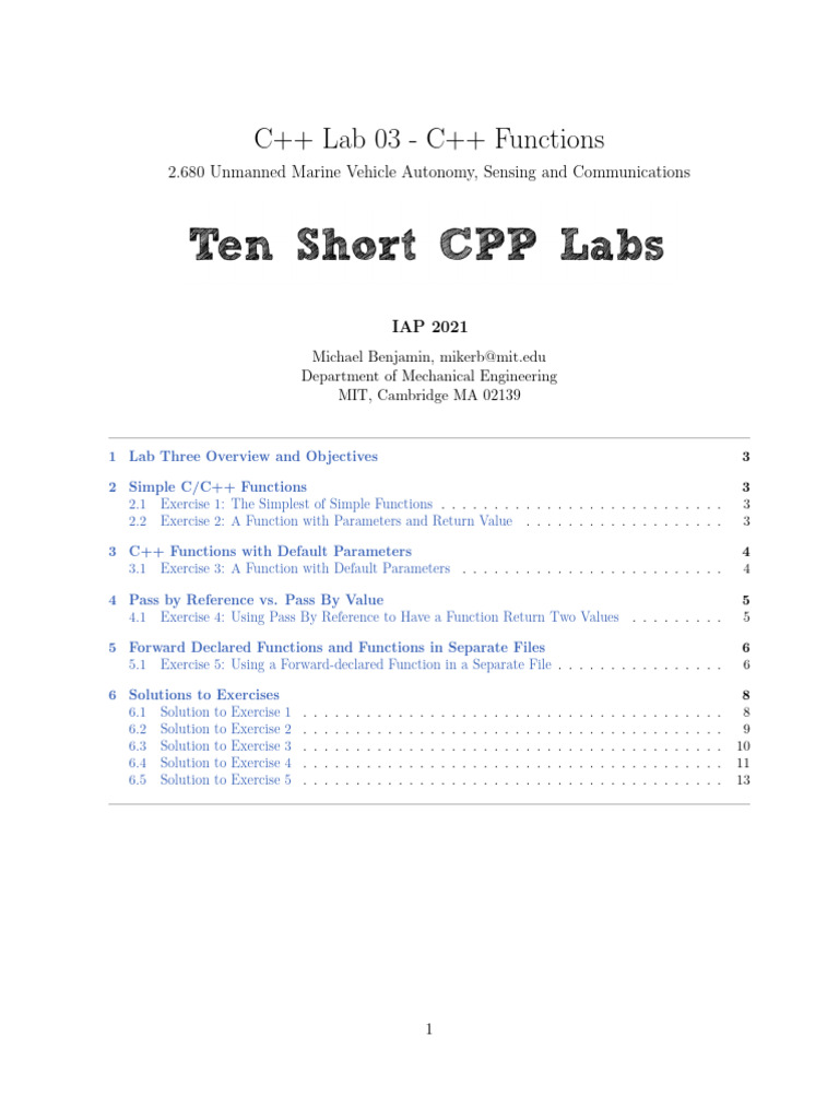 lab_cpp_03_functions | Download Free PDF | Parameter (Computer ... lab_cpp_03_functions | Download Free PDF | Parameter (Computer ...