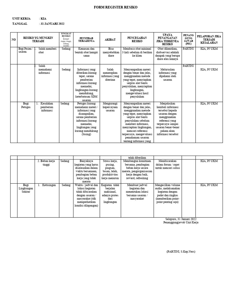 Form Register Kia | PDF