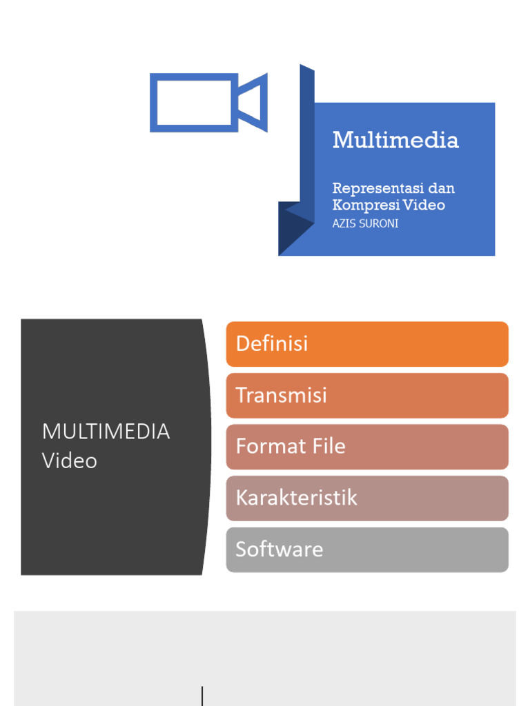 6 Representasi Dan Kompresi Video | PDF