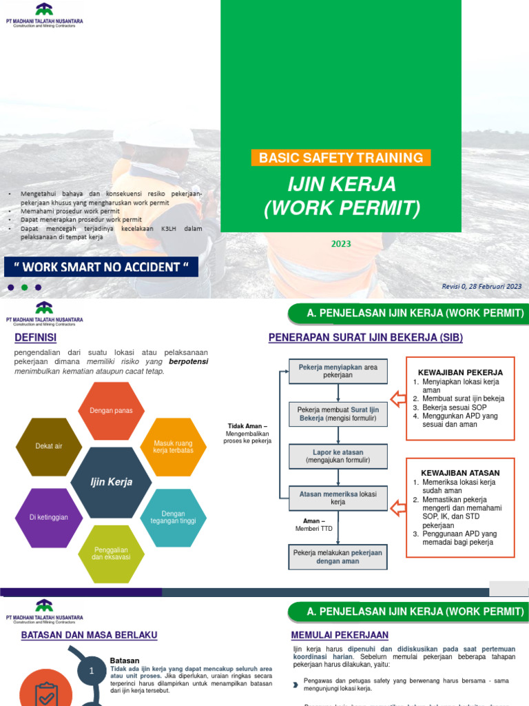 Ijin Kerja (Work Permit) | PDF