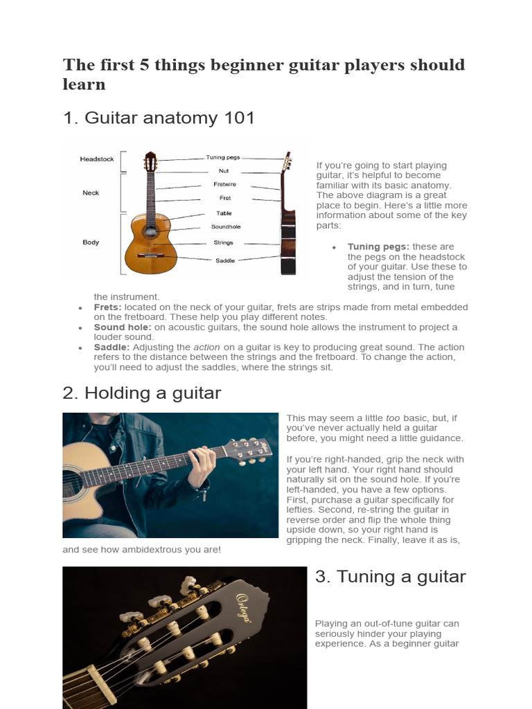 Guitar Tutorial Files | PDF | Guitars | Music Theory