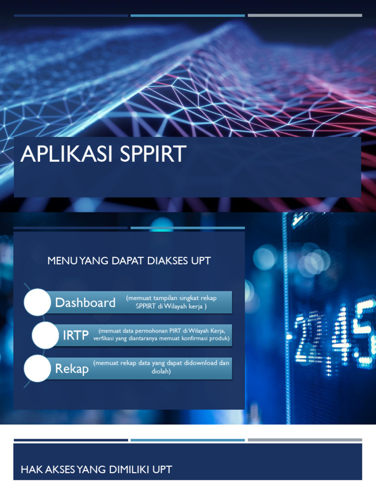 Panduan Aplikasi SPPIRT Untuk UPT | PDF