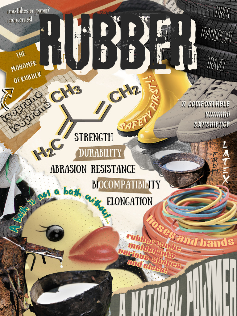 Rubber Properties | PDF | Amorphous Solid | Polymer Chemistry