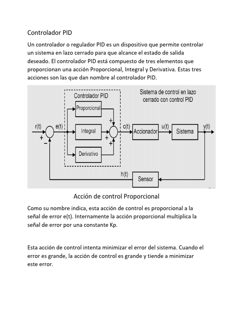 Controlador PID | PDF