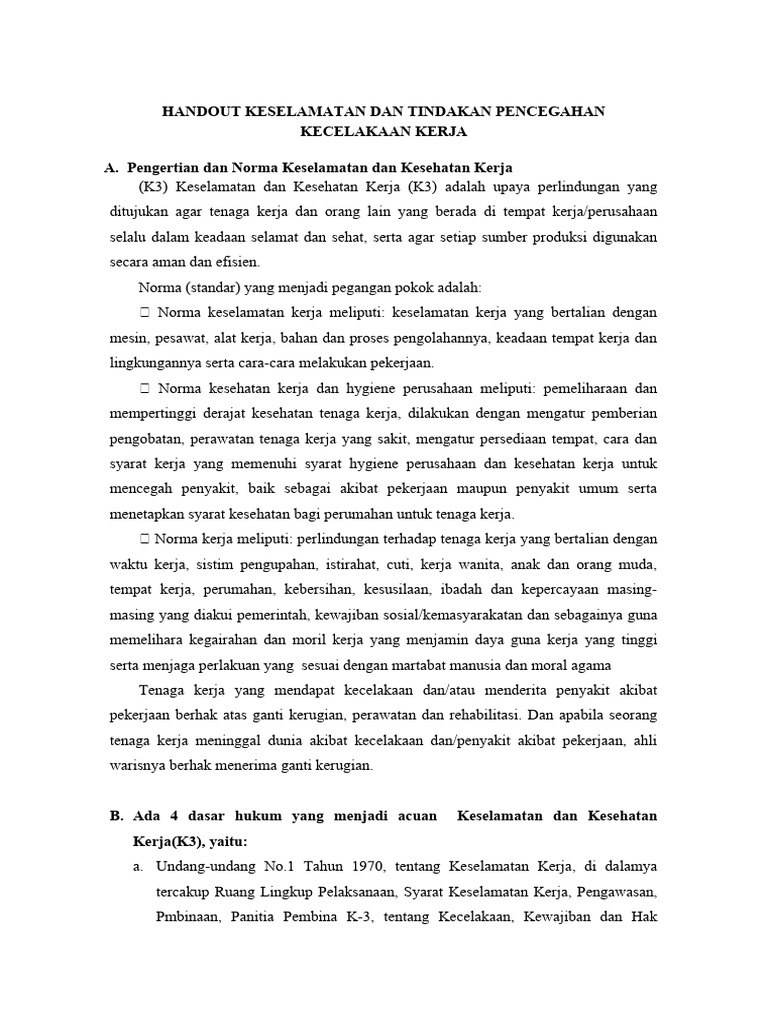 HandOut k3 | PDF