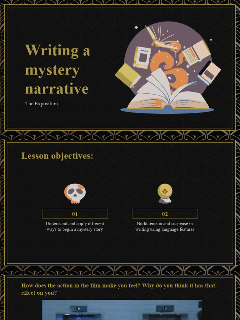 Crafting Engaging Mystery Narratives | PDF