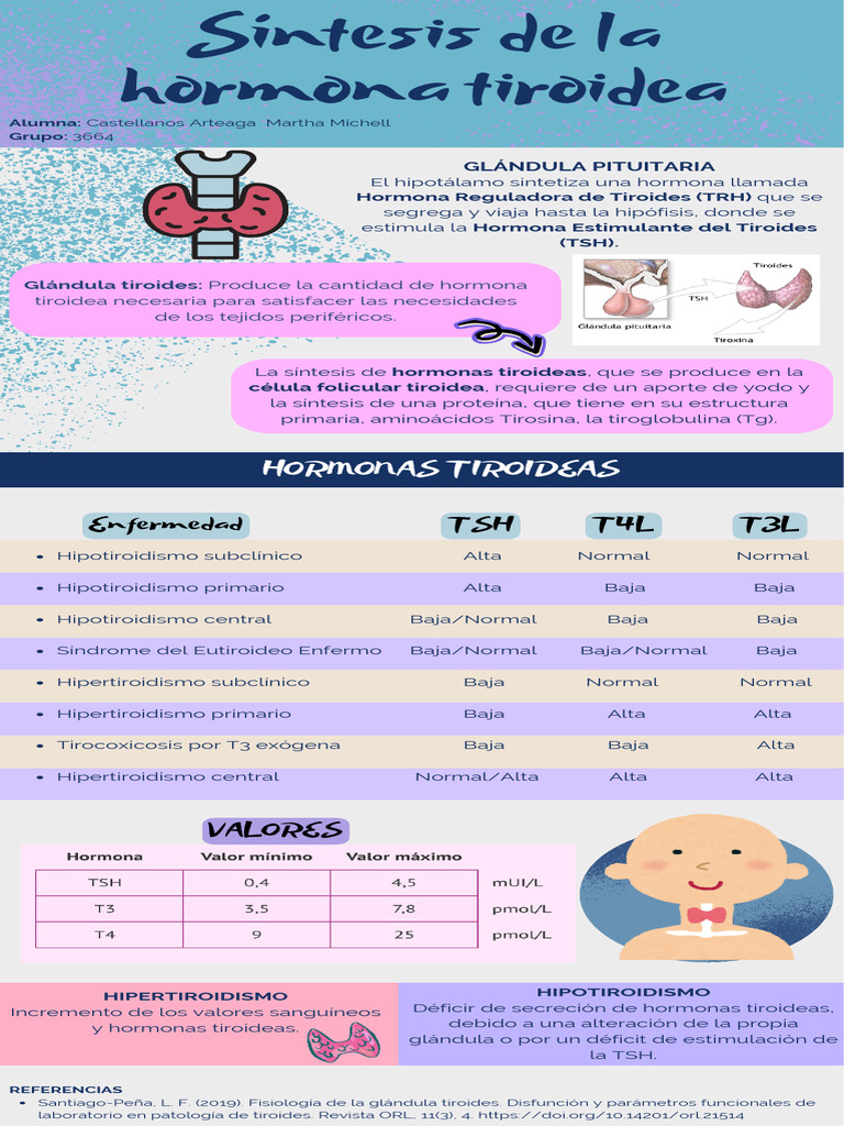 Hormonas tiroideas (1) (1) | Descargar gratis PDF | Hormona estimulante de la tiroides | Tiroides