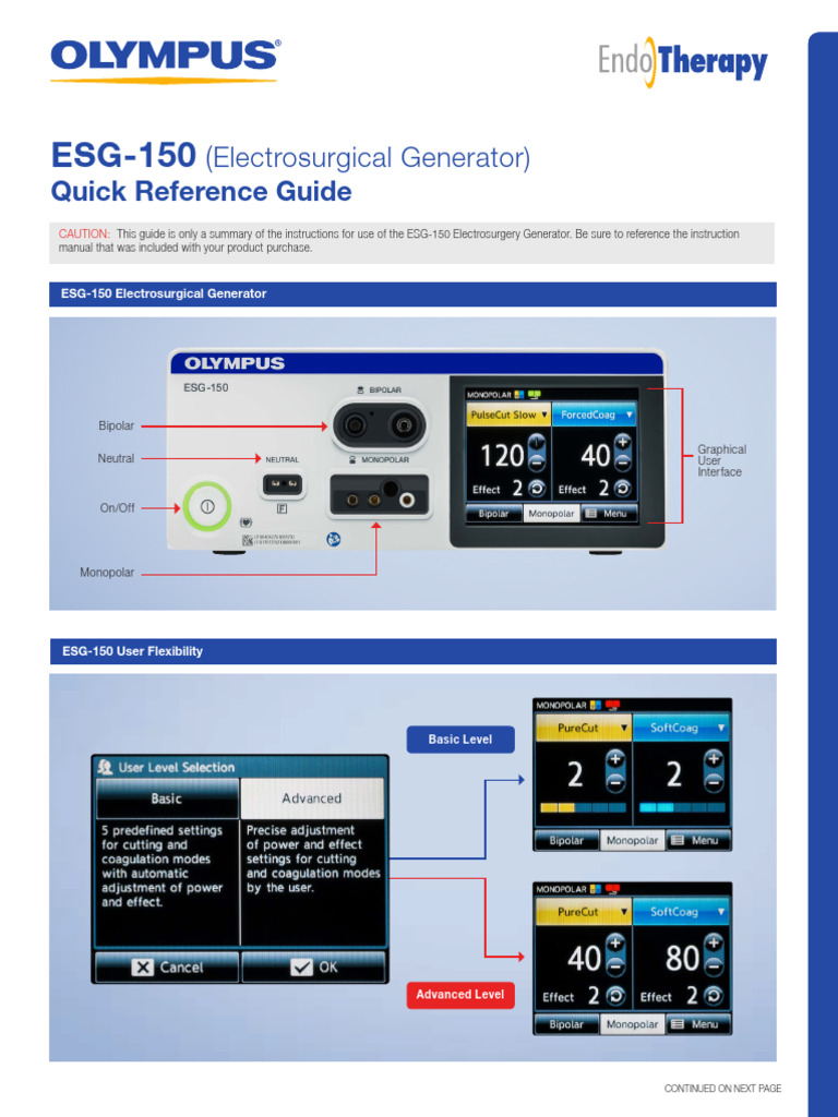ESG-150 QuickReferenceGuide | PDF
