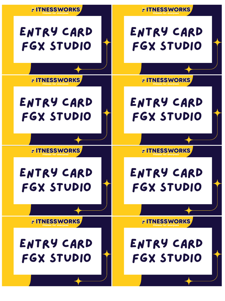 entry card | PDF
